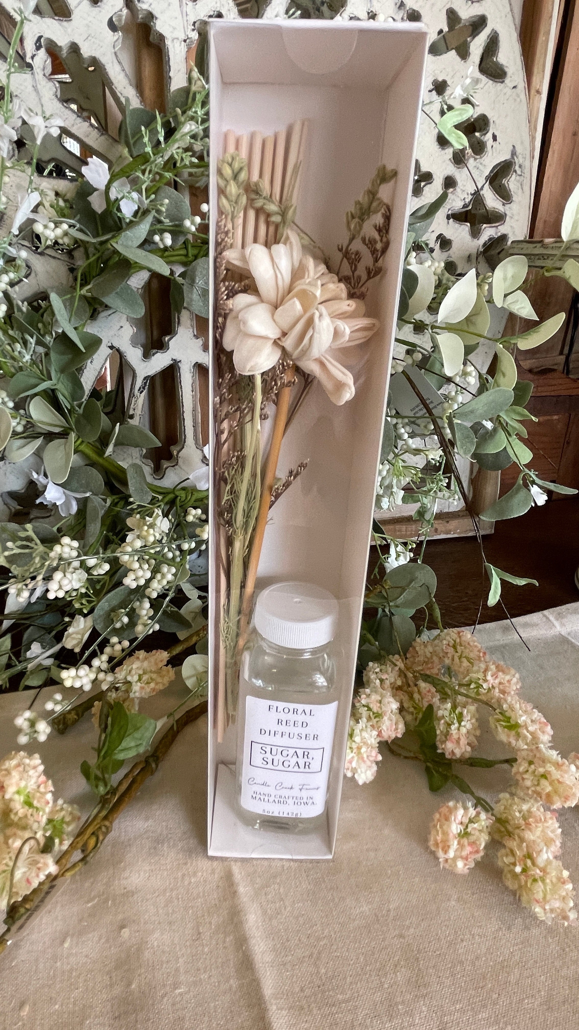 Sugar, Sugar - Floral Reed Diffuser | Heart 'n Home ♥
